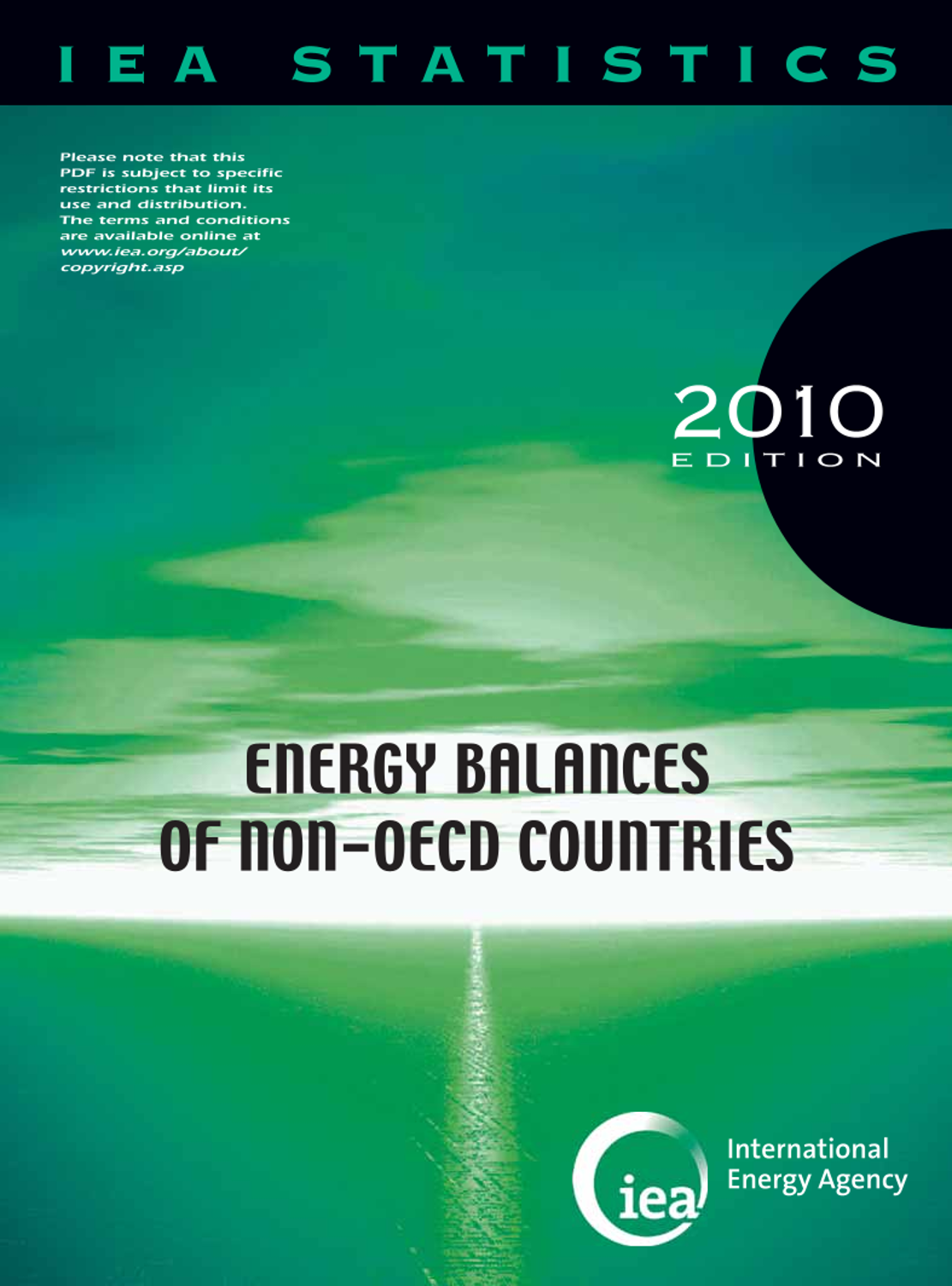 Energy Balances of Non-OECD Countries 2010