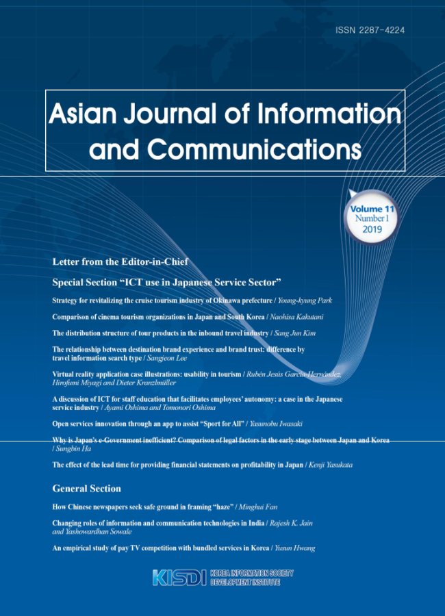 Asian Journal of Information and Communications