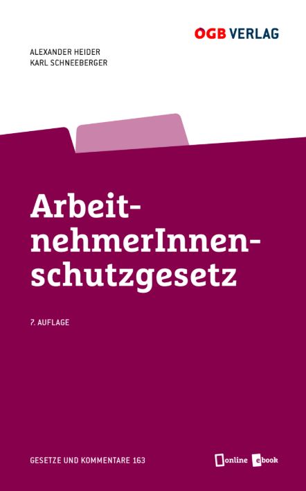 ArbeitnehmerInnenschutzgesetz(ASchG) - 신착자료 검색 | 한국노동연구원 전자도서관> 자료검색