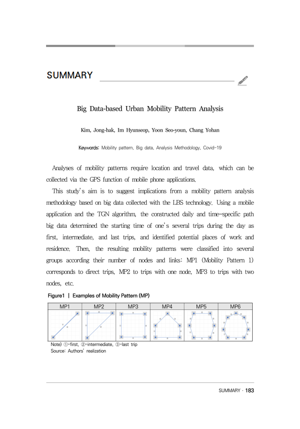 Big Data-based Urban Mobility Pattern Analysis - 단행본 | 국토연구원 전자도서관 ...