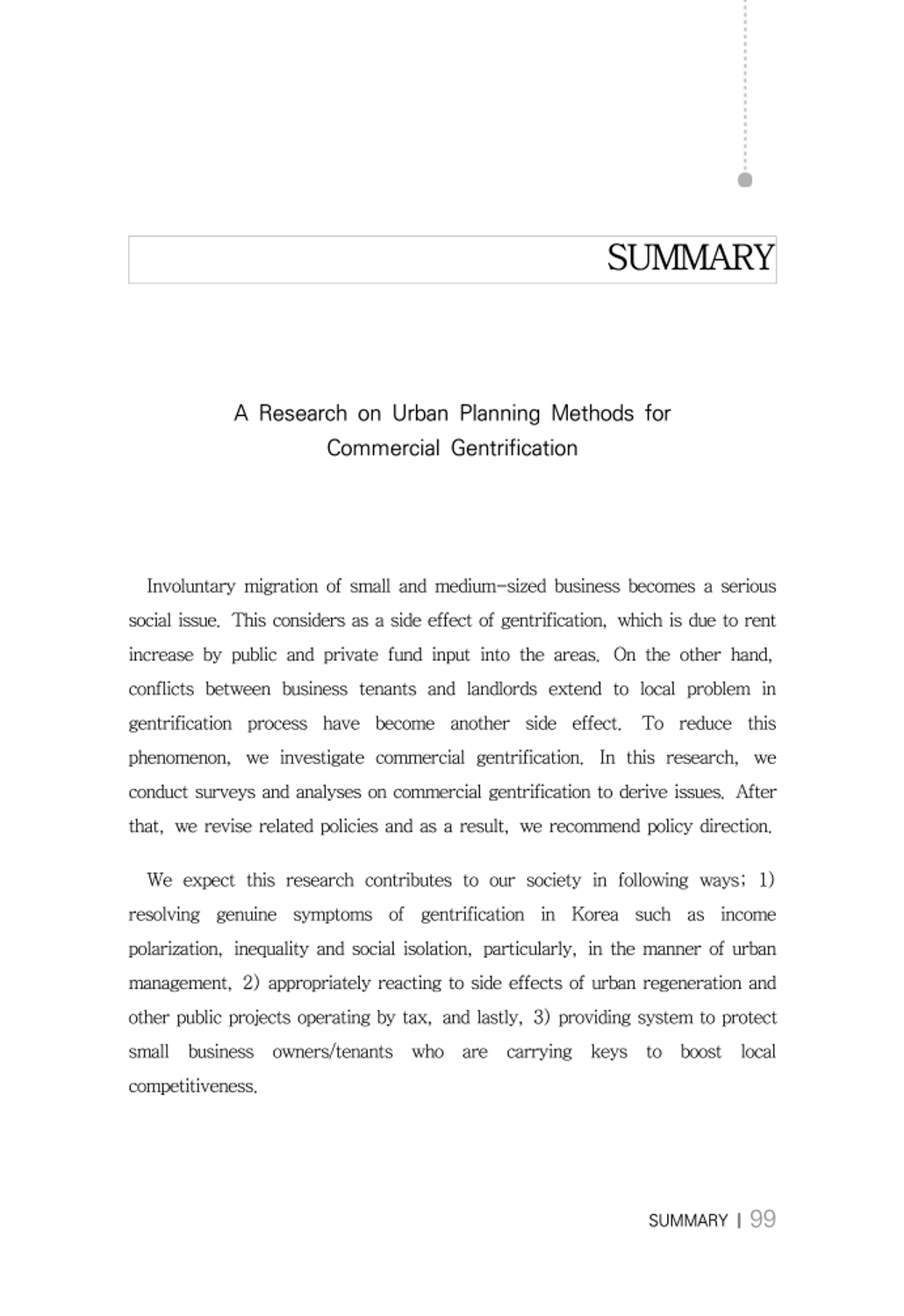 A Research on Urban Planning Methods for Commercial Gentrification ...